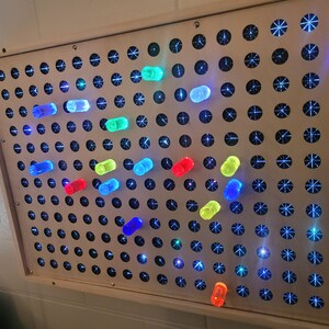 3-foot Large Wall-mountable Giant Bright Light Pegboard Giant Lite ...