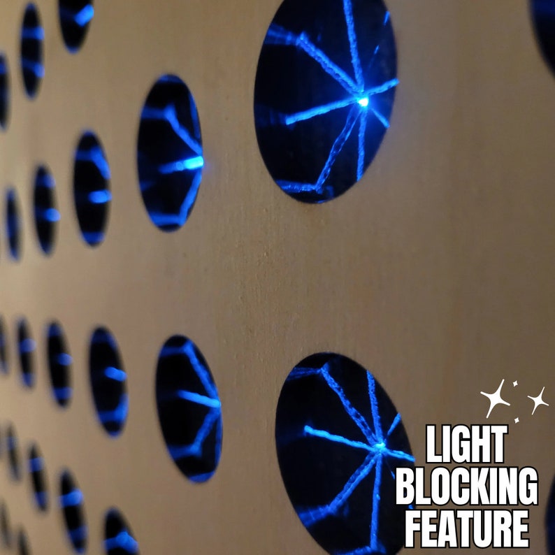 LED Peg Board With 120 Solid Acrylic Pegs, Giant Bright Light Peg Board ...