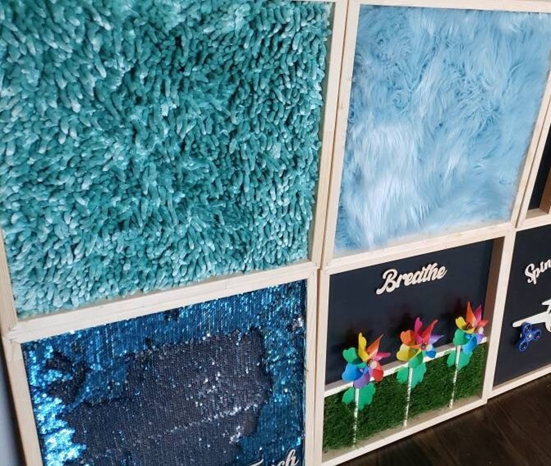 DIY Sensory Wall With 10 Unique Sensory Wall Panels, Sensory Panels for ...