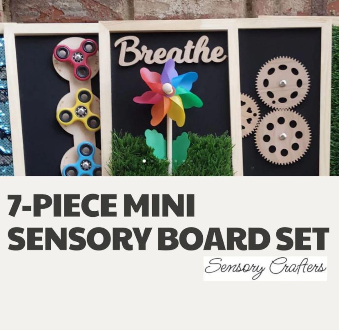7 Sensory Boards Portable Set | High-quality Mini Sensory Boards ...