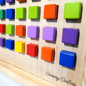 Montessori Sensory Board | Activity Wall Panels | Tactile Sensory ...