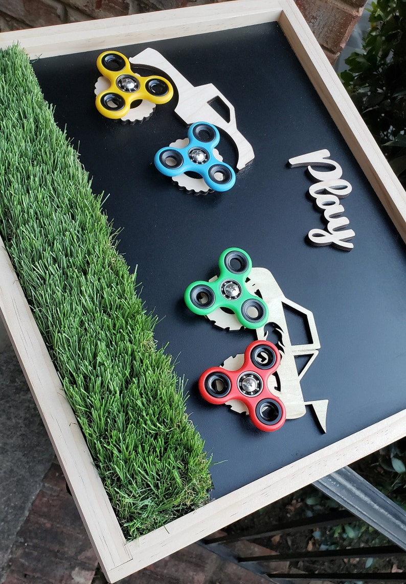 Monster Truck Customizable Sensory Board Autism Toy Kids - Etsy