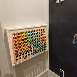 LED Sensory Light Peg Board – Autism-friendly Interactive Wall Display ...