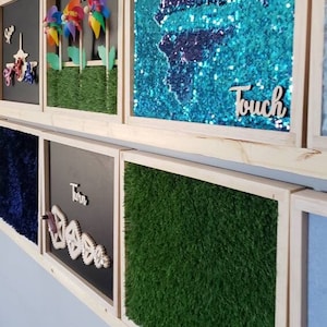 Sensory Wall Panels for Autism | Visual Impairment-friendly DIY Sensory ...