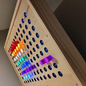 Sensory Light Peg Board Giant Bright Lite Peg Board With Giant Colored ...