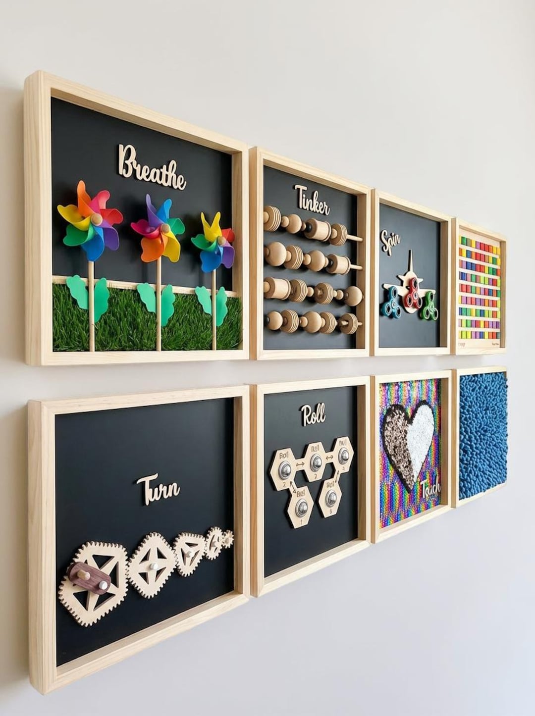 Pick Your Sensory Board | Individual 18x18 Wall Panels for Sensory Play ...