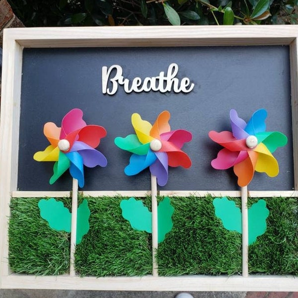 Breathe Montessori Board - Etsy