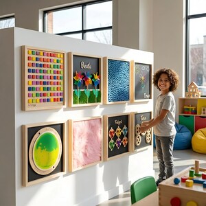 Wall-mountable Sensory Boards | Custom Interactive Sensory Wall Panels ...