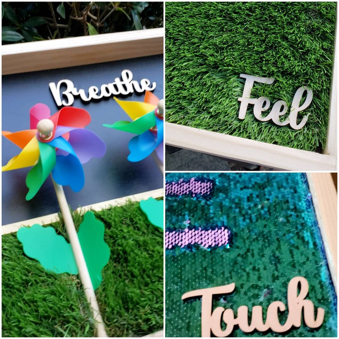 3 Sensory Boards for a DIY Sensory Wall feel, touch, and breathe ...