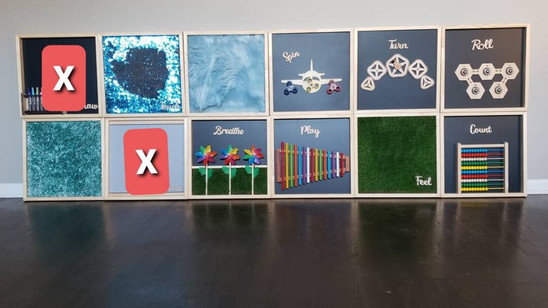Sensory Wall 25 Sensory Board Set custom. Sensory Wall - Etsy