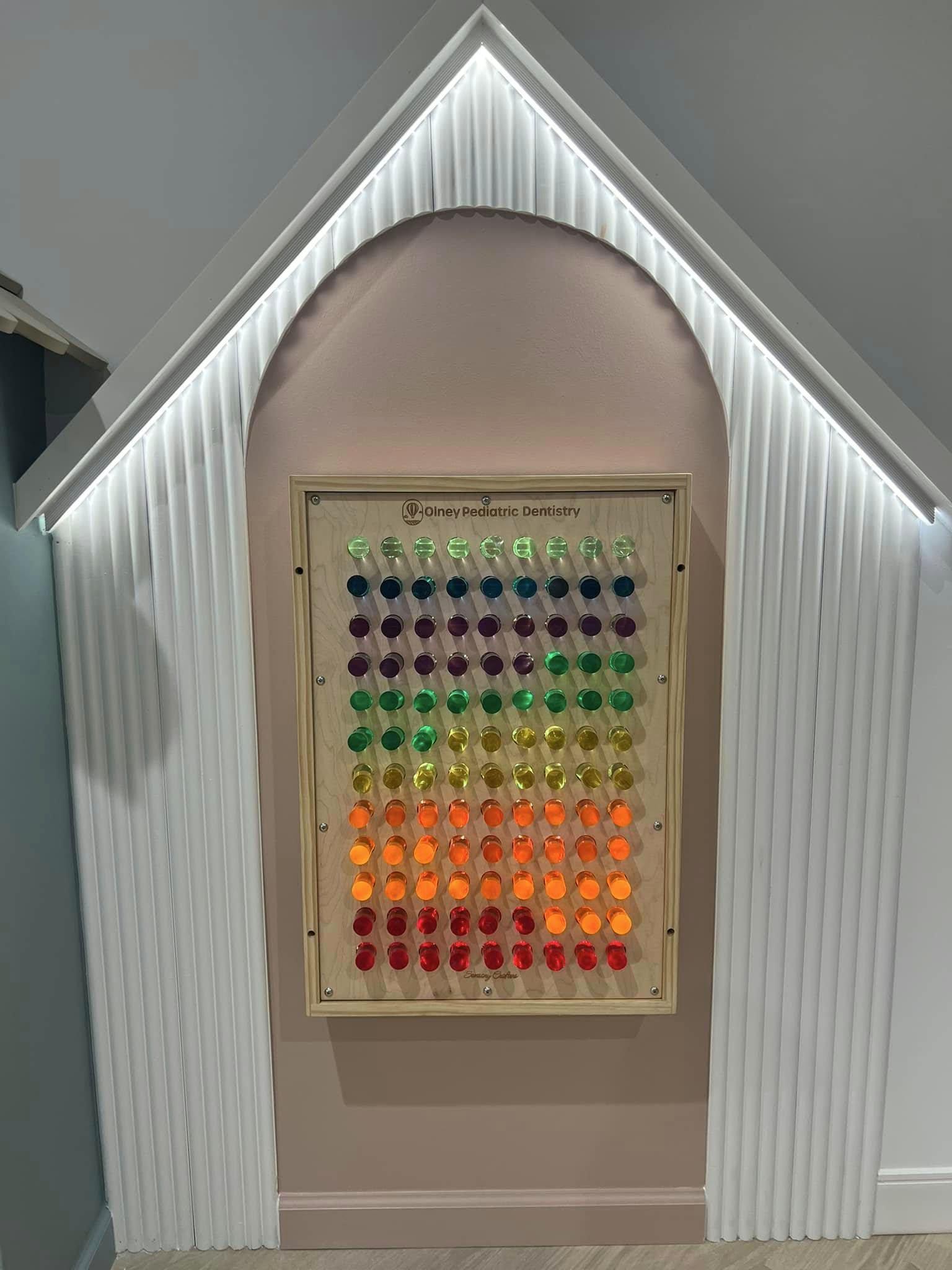 Sensory Light Peg Board Giant Bright Lite Peg Board With Giant Colored ...