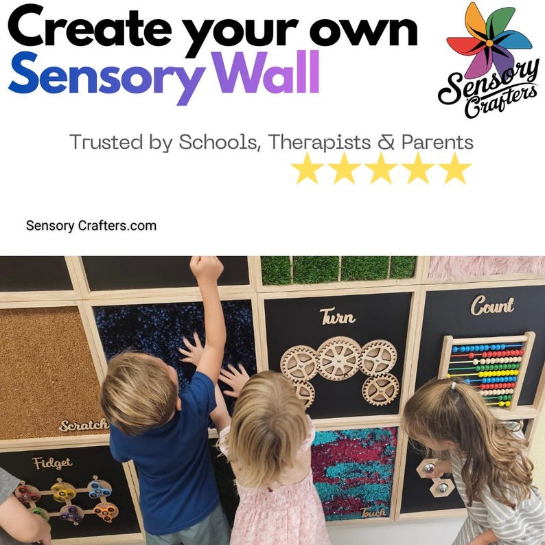 Custom Sensory Wall Panels | Tactile Activity Boards for Kids & Adults ...