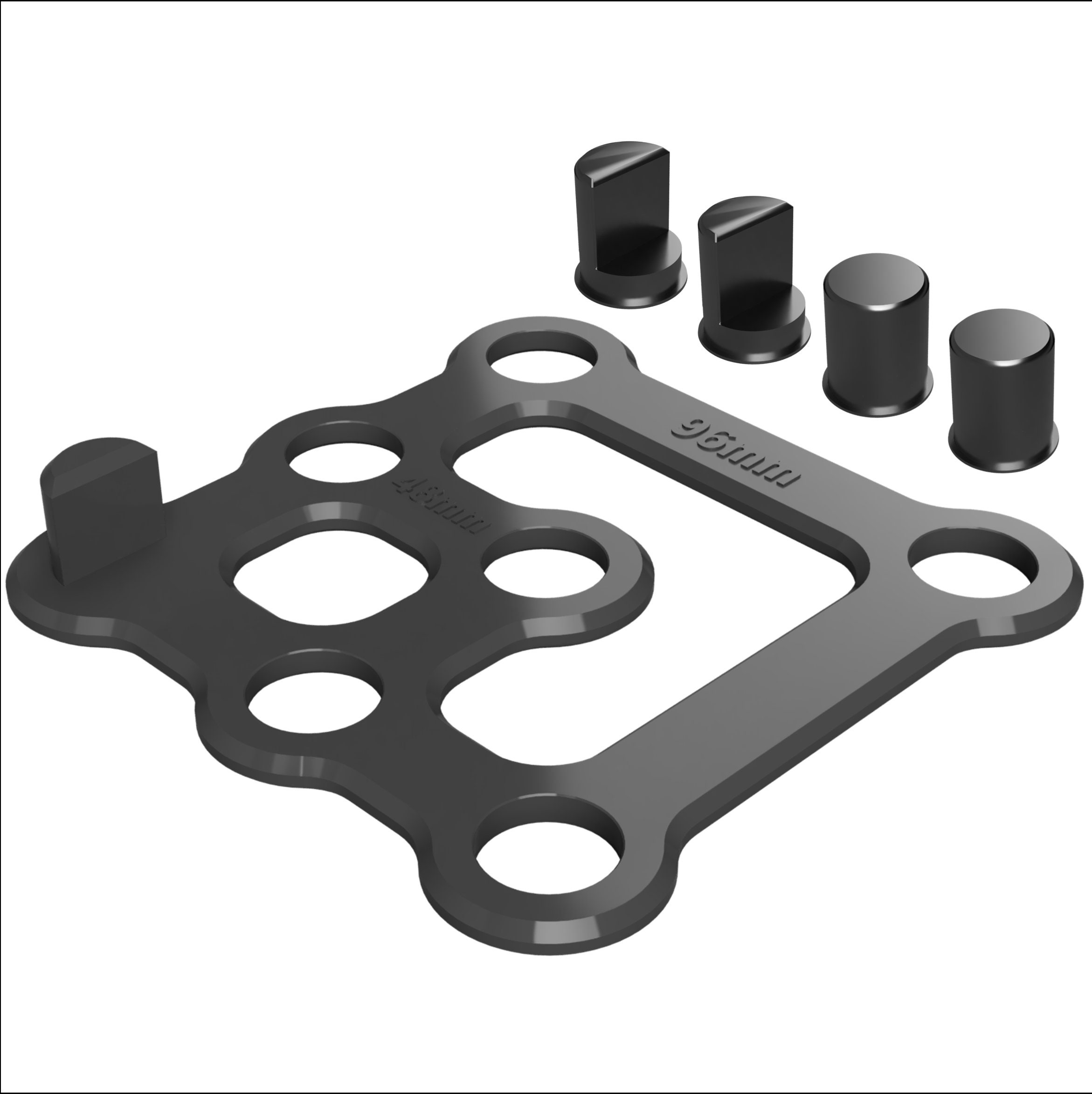 Drilling Template Drilling Jig for 20 Mm, E.g. MFT/3 Festool Benchdog ...