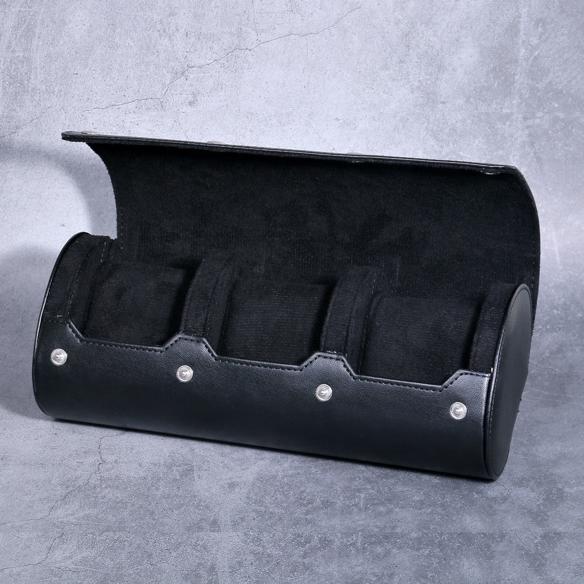 Leather Watch Case for 3 Watches Handmade Travel Watch Roll - Etsy