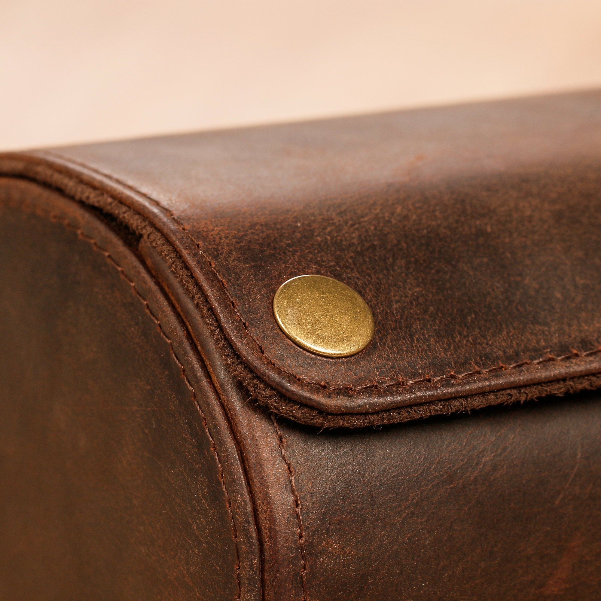 Personalized Leather Watch Case for 3 Watches Handmade Travel - Etsy