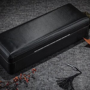 Leather Watch Case With Lock, Leather Watch Case for 6 Watches ...