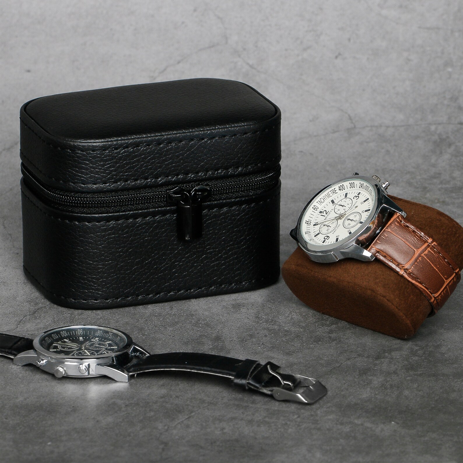 Leather Single Watch Case Watch Roll for Men Handmade Watch - Etsy