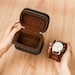 Leather Single Watch Case - Watch Roll for Men, Handmade Watch Roll ...