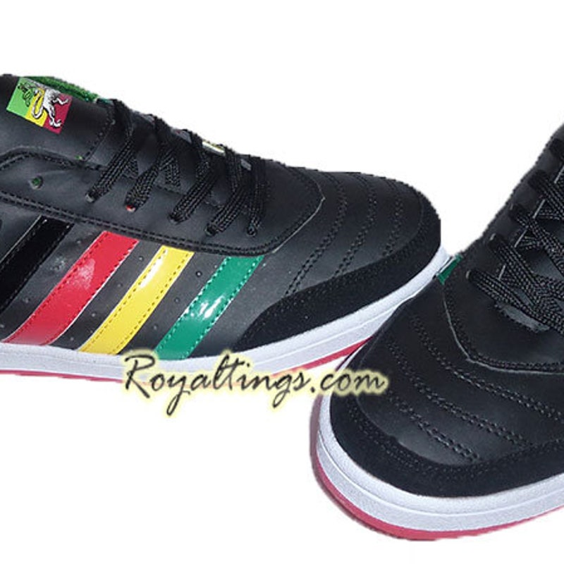 Rasta Sneakers - Etsy