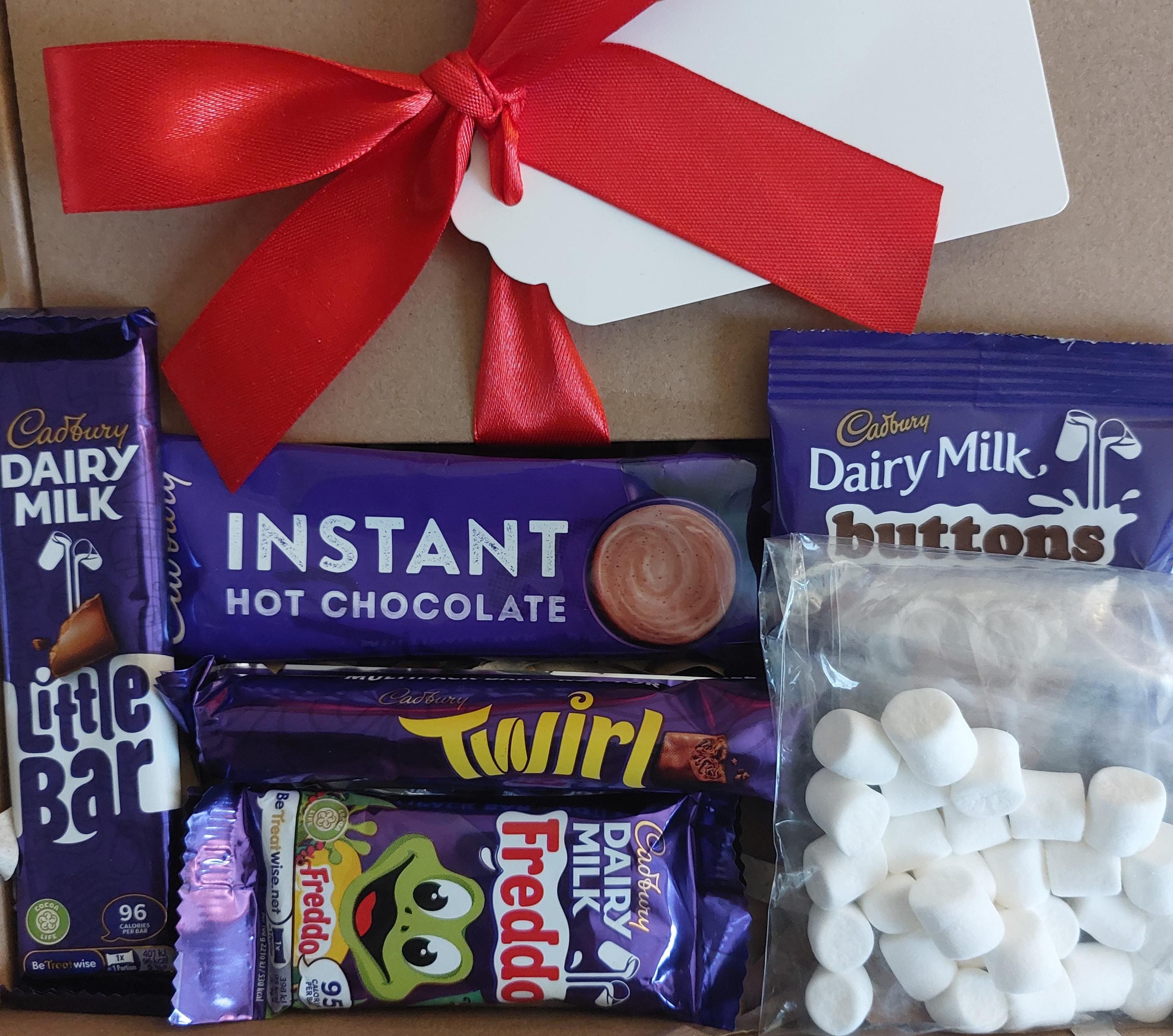 Chocolate Bar Gift Box/ Hamper Gift Box/ Personalised Gift Tag / Treat ...