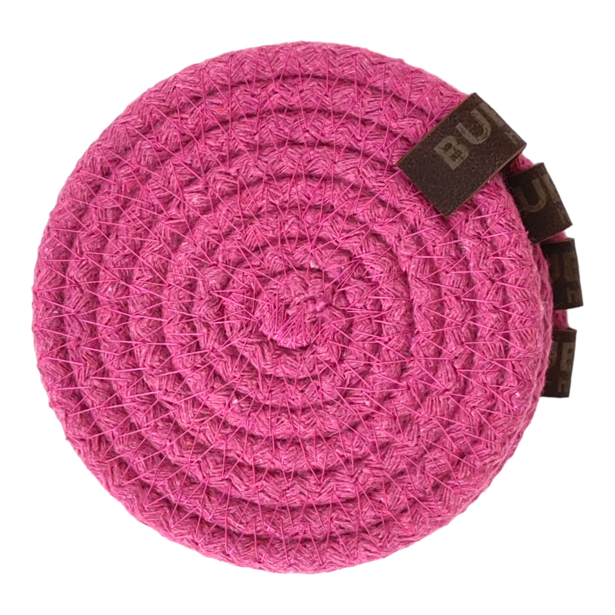 Set of 4 Colorful Rope Coasters, Modern Round Cotton Coasters, Coasters ...