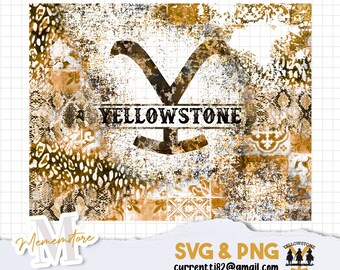 Yellowstone Sublimation Download | Etsy