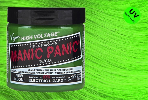 Dark Green Hair Dye Manic Panic
