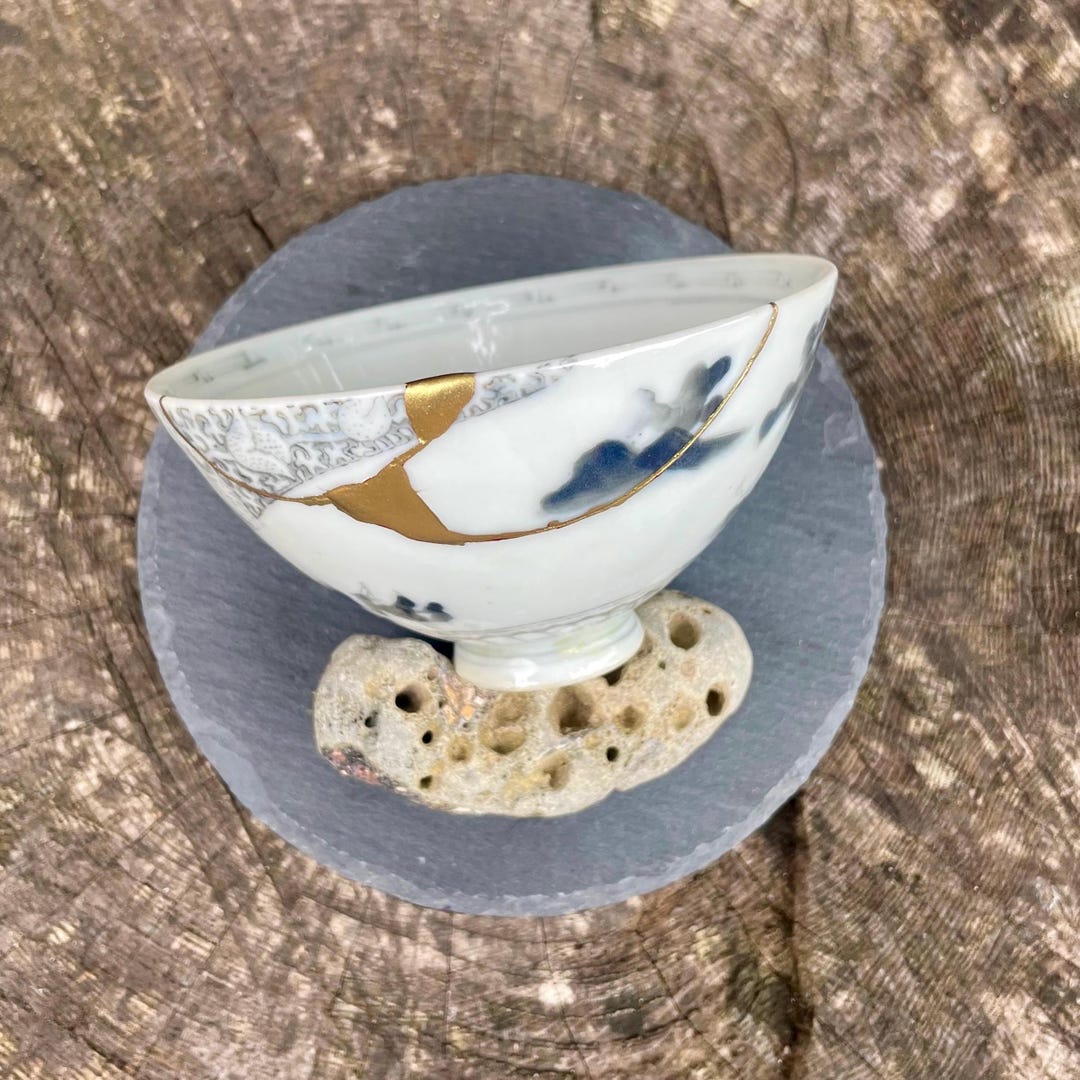 Kintsugi, Vintage Japanese Bowl - Etsy