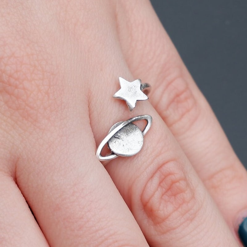 Planet Ring - Etsy