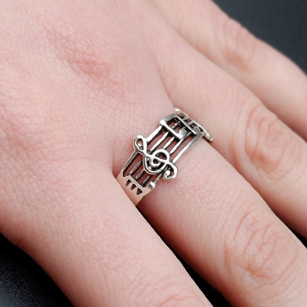 Music Ring - Etsy