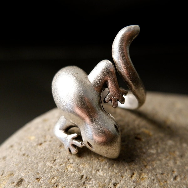 Lizard Ring - Etsy