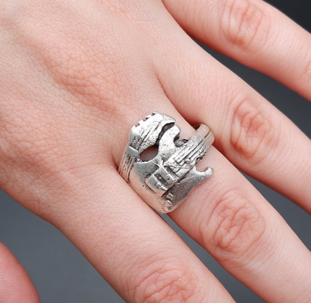GUITAR RING - Adjustable Unisex Ring • Music Ring • Statement Ring ...