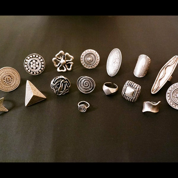 Boho Rings - Etsy