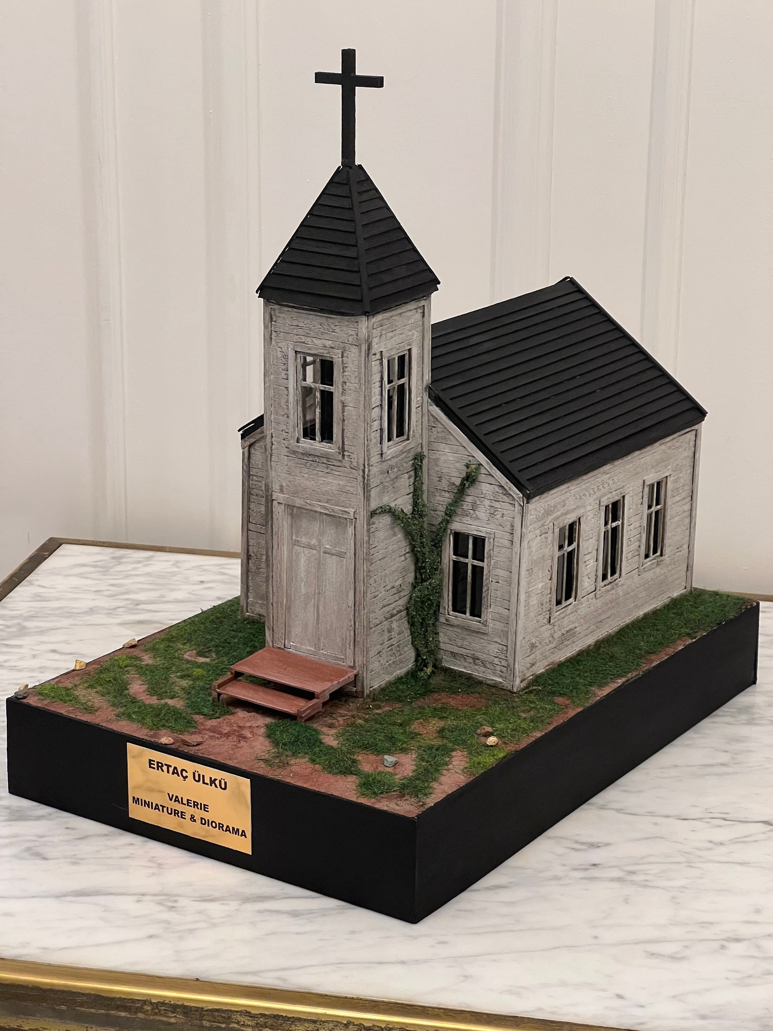 Miniature Church, Diorama- Dollhouse Church - Etsy