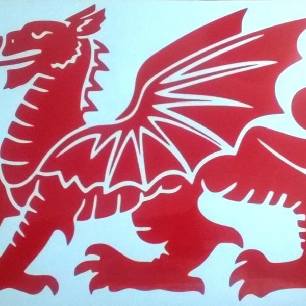 Welsh Dragon - Etsy