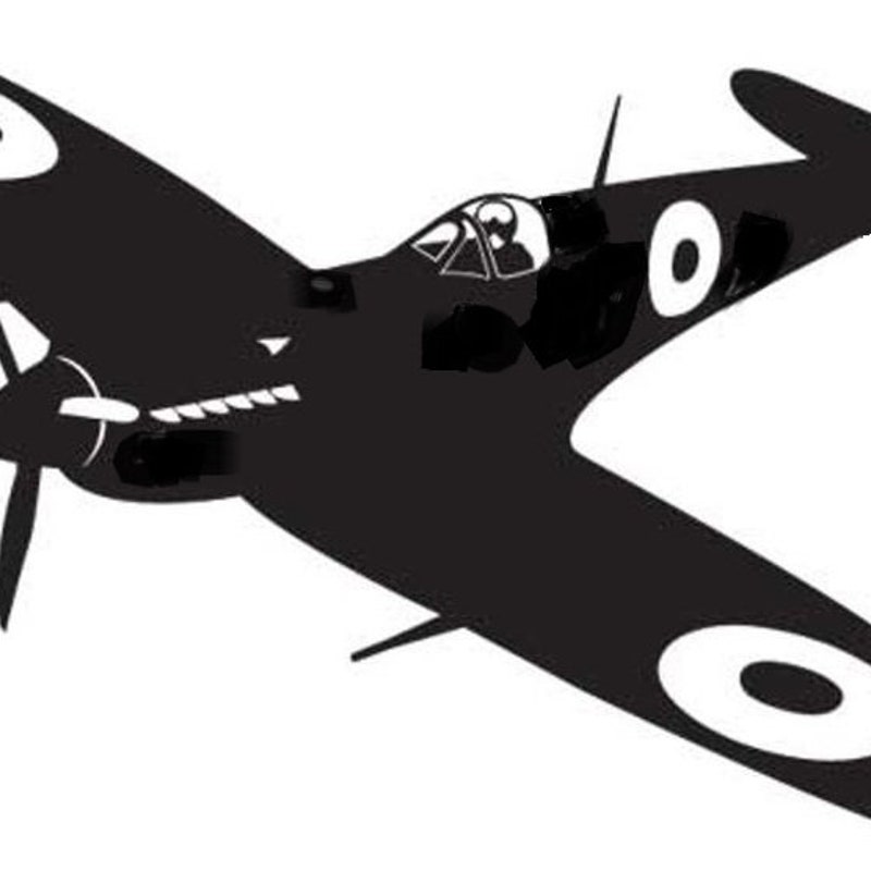 Spitfire Silhouette - Etsy UK
