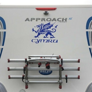 Welsh Dragon Decal Wales Sticker Vinyl Car Bonnet Side Sticker Decal ...