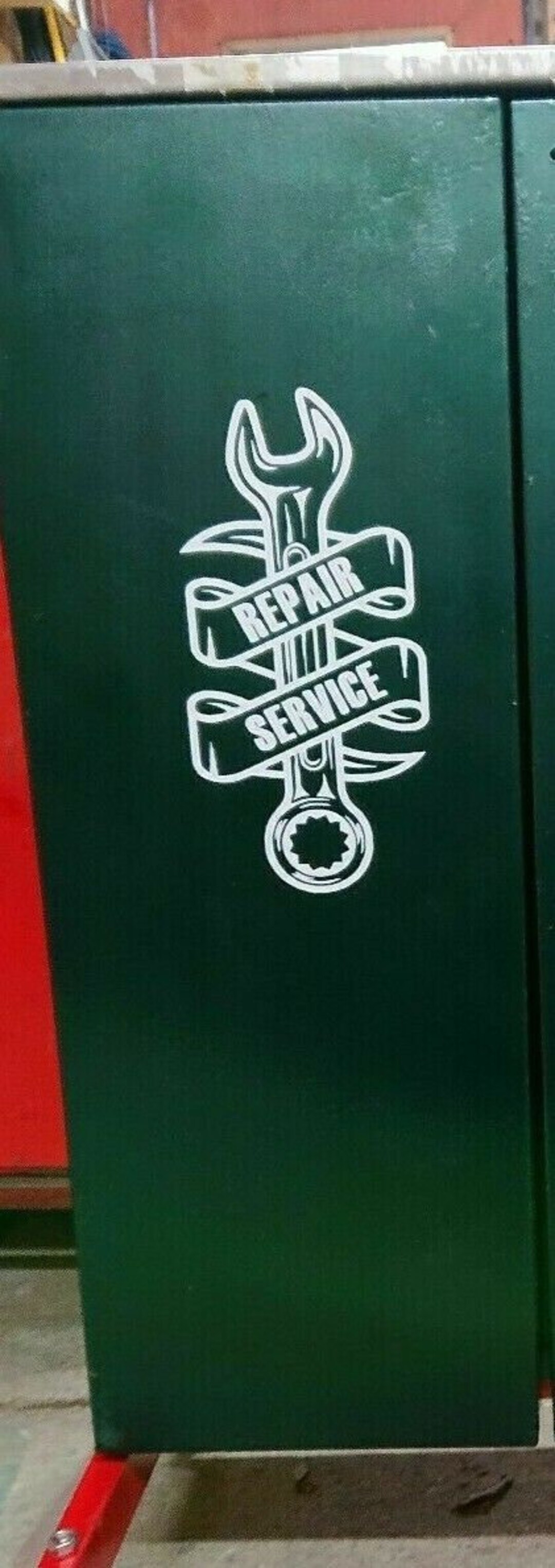 Mechanic Decal Repair Service Sticker Spanner Wrench Garage Mot Centre ...