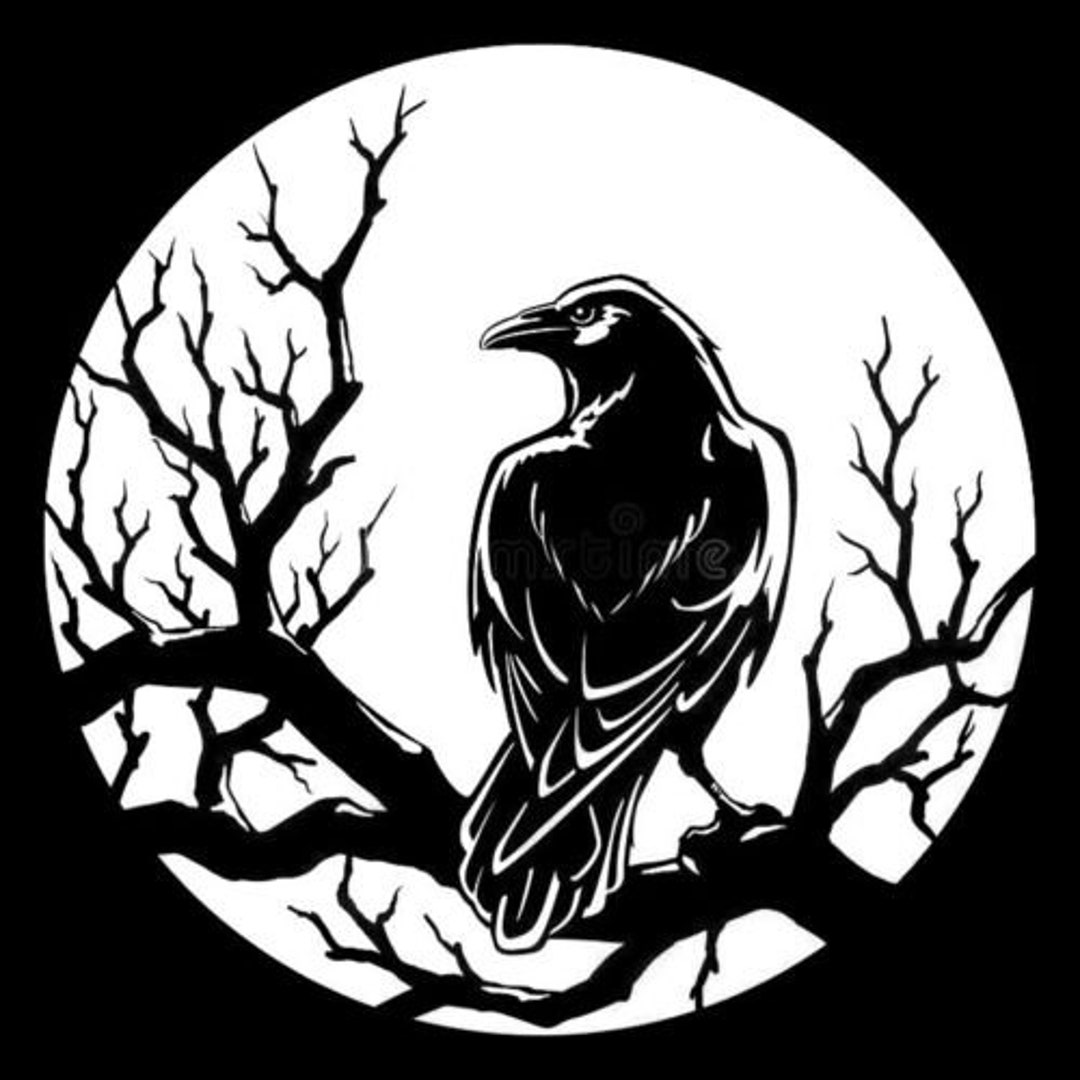 Raven Hawk Eagle Attack Wall Art Decal Car Van Bonnet Vinyl Side ...