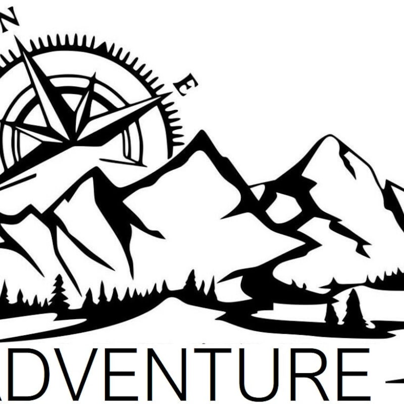 Compass Wall Decal - Etsy