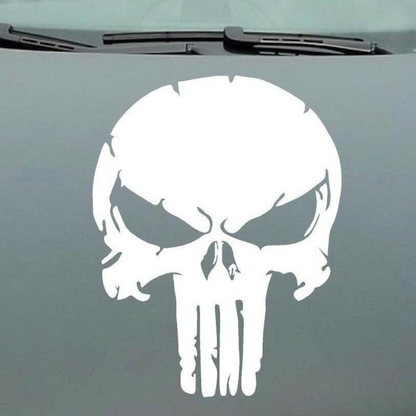 Skull Wall Decal - Etsy