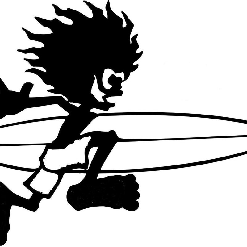 Surf Stickers - Etsy