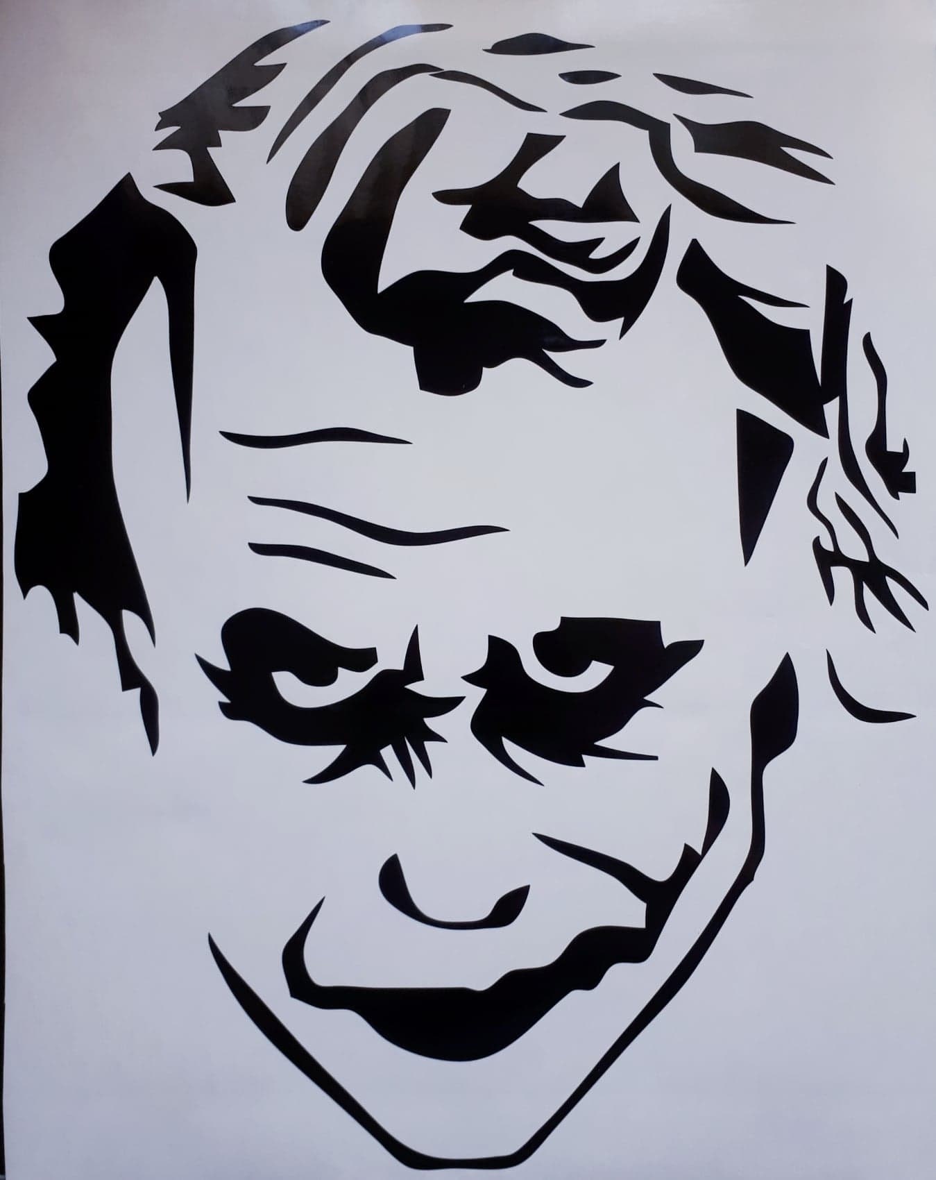 Joker Decal Car Bonnet Side Sticker Van Vinyl Graphic Decal Sign Joker ...