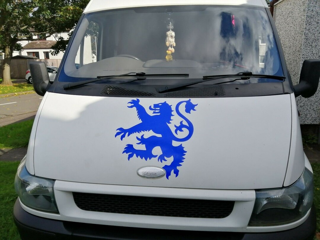 Scotland Lion Decal Scottish Car Sticker Vinyl Wall Art Bonnet Side ...