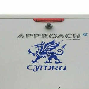 Welsh Dragon Decal Wales Sticker Vinyl Car Bonnet Side Sticker Decal ...
