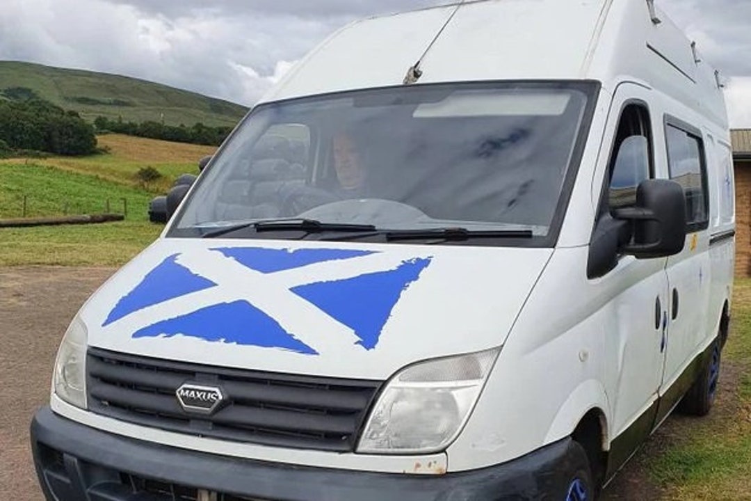 Scotland Flag Distressed Decal Car Sticker Vinyl Wall Art Bonnet Side ...