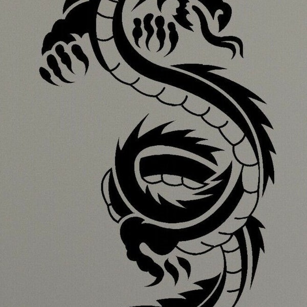 Motorcycle Dragon Decals and Stickers - Etsy UK