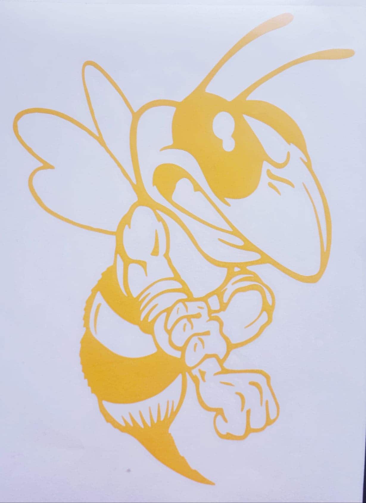 Hornet Car Bonnet Side Sticker Van Vinyl Graphic Decal Sign - Etsy