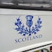 Scotland Thistle Decal Car Sticker Vinyl Wall Art Bonnet Side Sticker ...