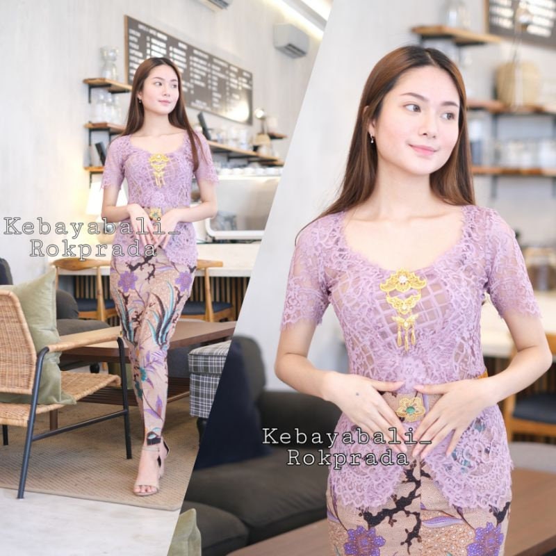 Kebaya Dress Complete Set for Weddings or Formal Event - Etsy